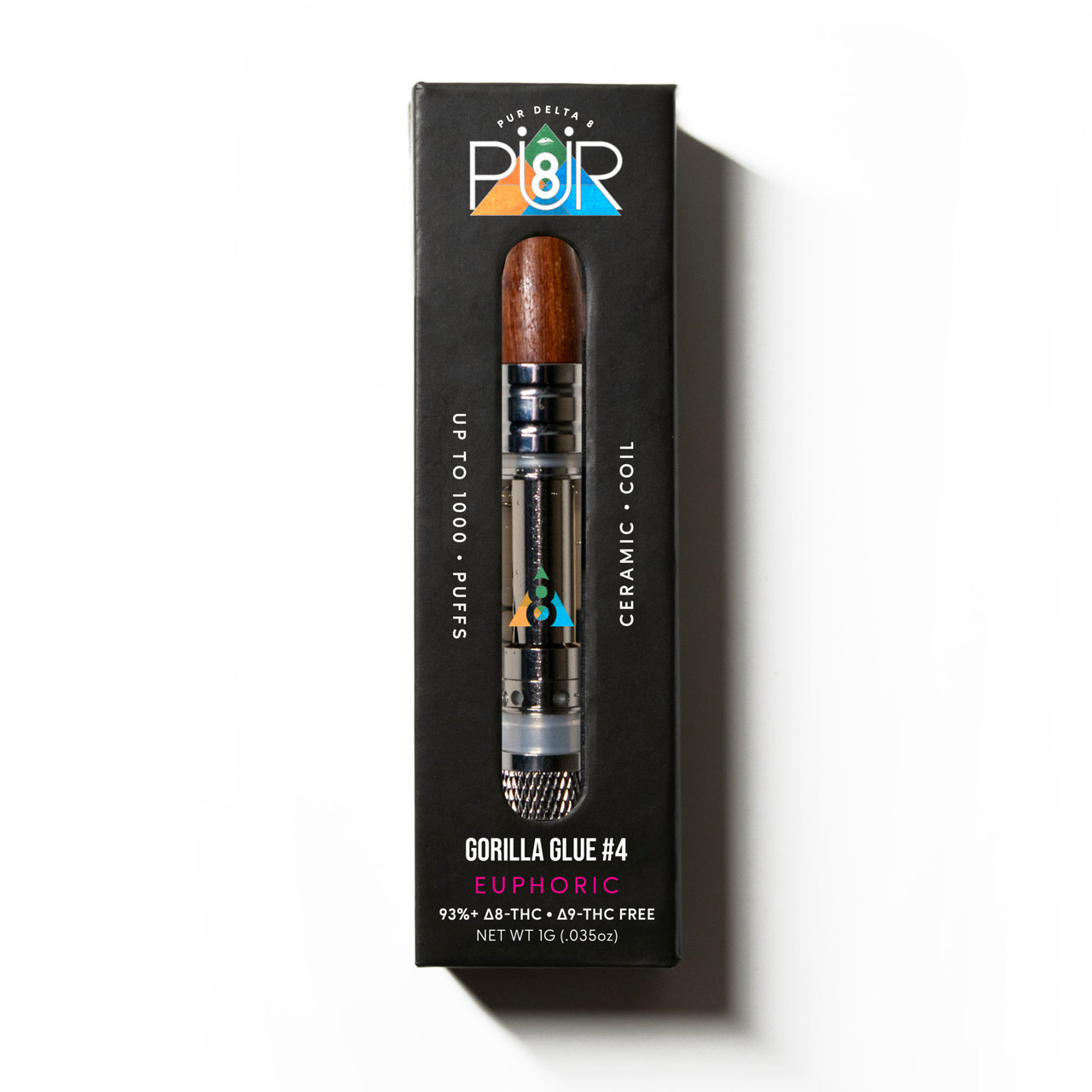 Pur Delta 8 THC Premium Vape Cartridge - The Calm Leaf