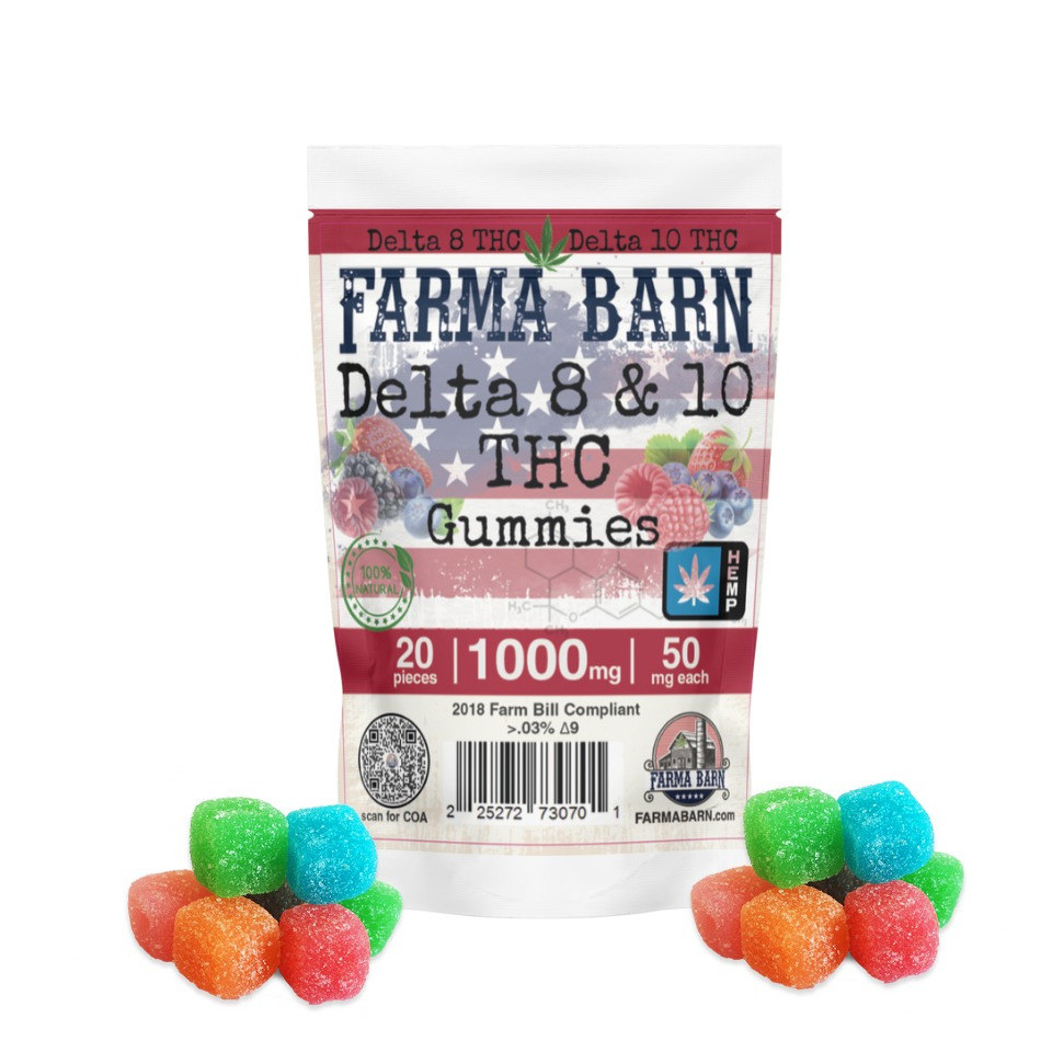 Farma Barn Delta 9 THC Water Soluble Beverage Enhancer - Calm Leaf