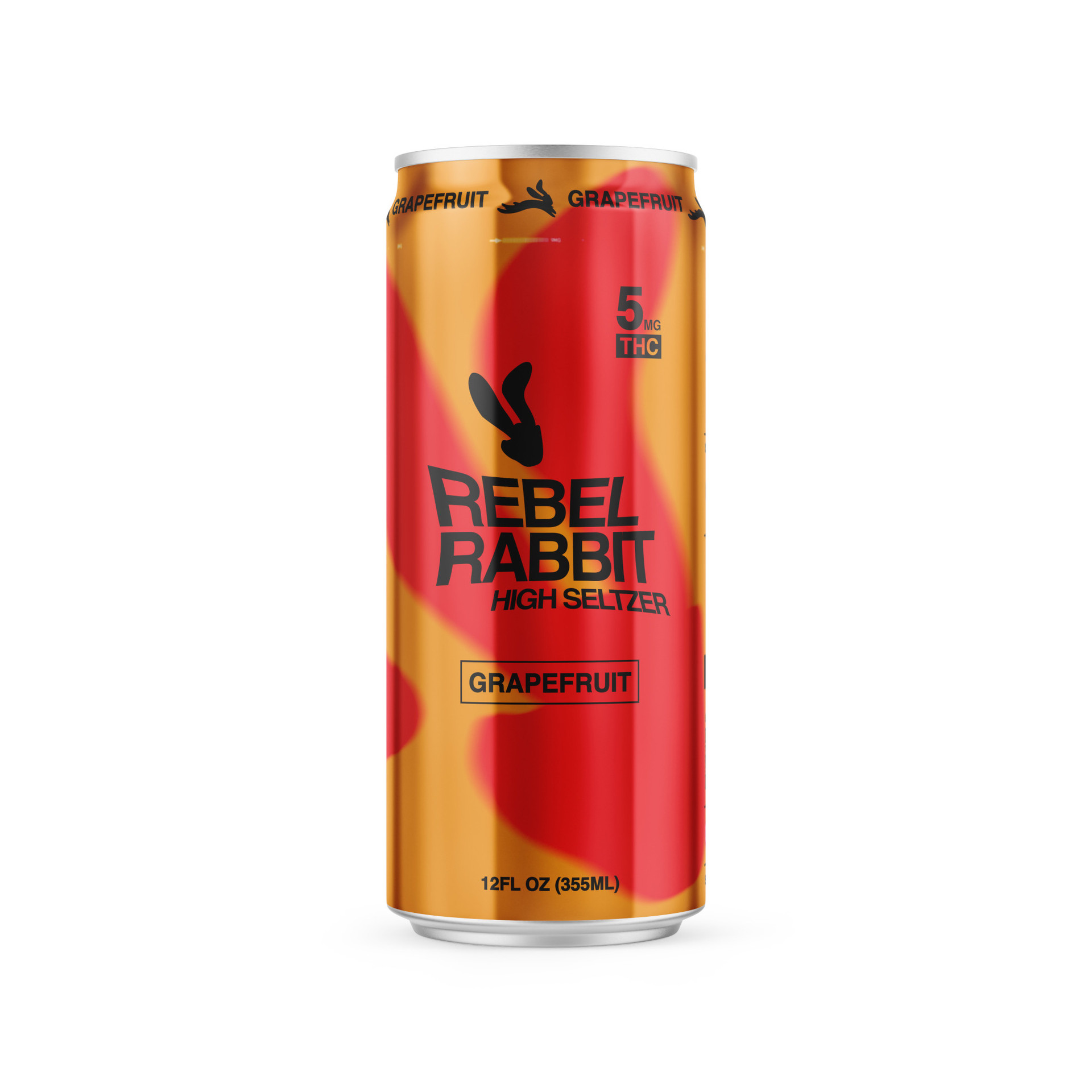 Rebel Rabbit Delta 9 THC High Seltzer - Calm Leaf