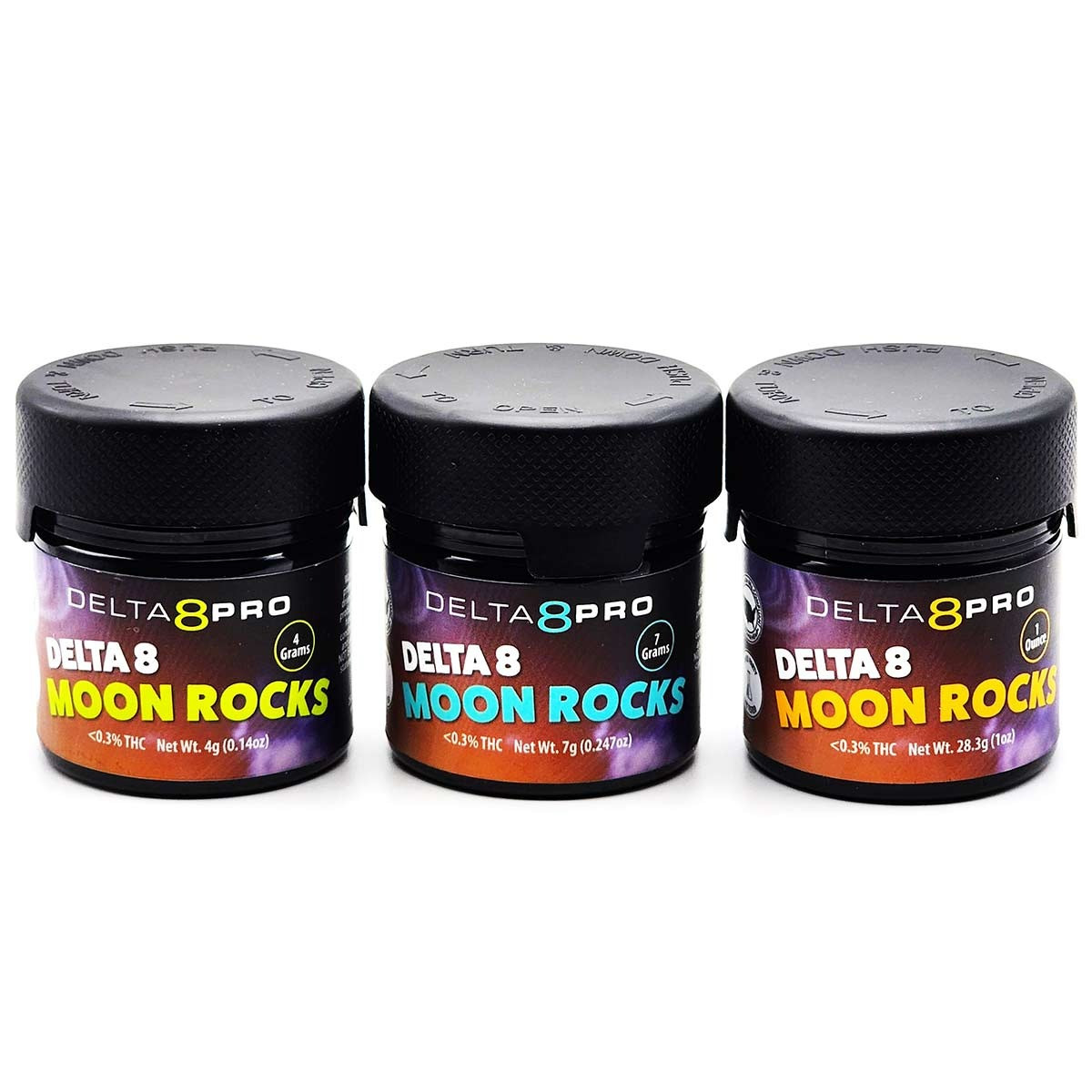 Delta 8 Pro Delta 8 THC Moon Rocks - Calm Leaf