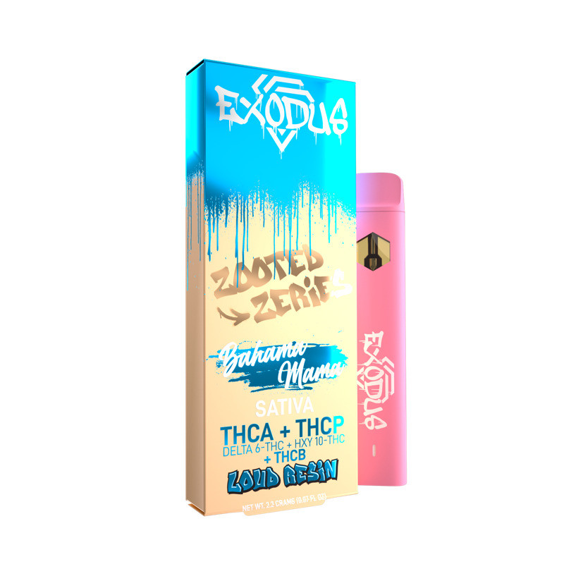 Exodus Mushy Mushroom Extract 2.2G Disposable Vape Pen - Calm Leaf