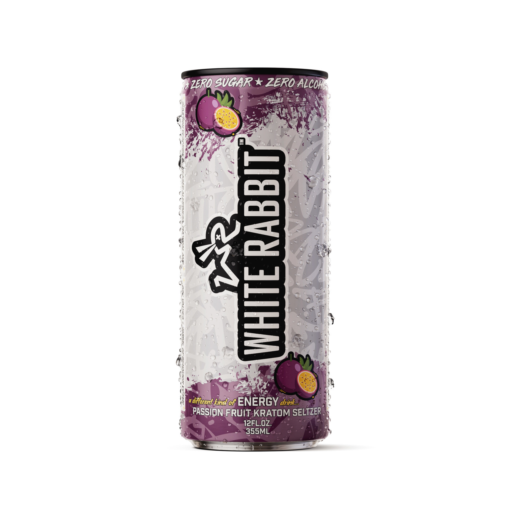 White Rabbit Energy Kratom Seltzer - The Calm Leaf