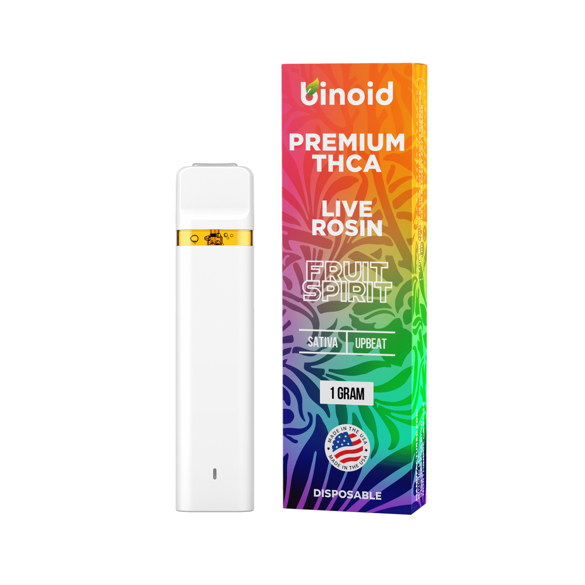 Blazed x Binoid Slush Series THCA Live Resin Blend 7G Disposable Vape ...