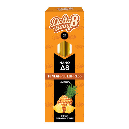 CBD Living Nano Infused Delta 8 THC Disposable Vape Pen - The Calm Leaf