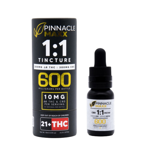 Pinnacle Hemp Delta 8 THC + CBD MAXX 1:1 Relief Cream Stick - The Calm Leaf