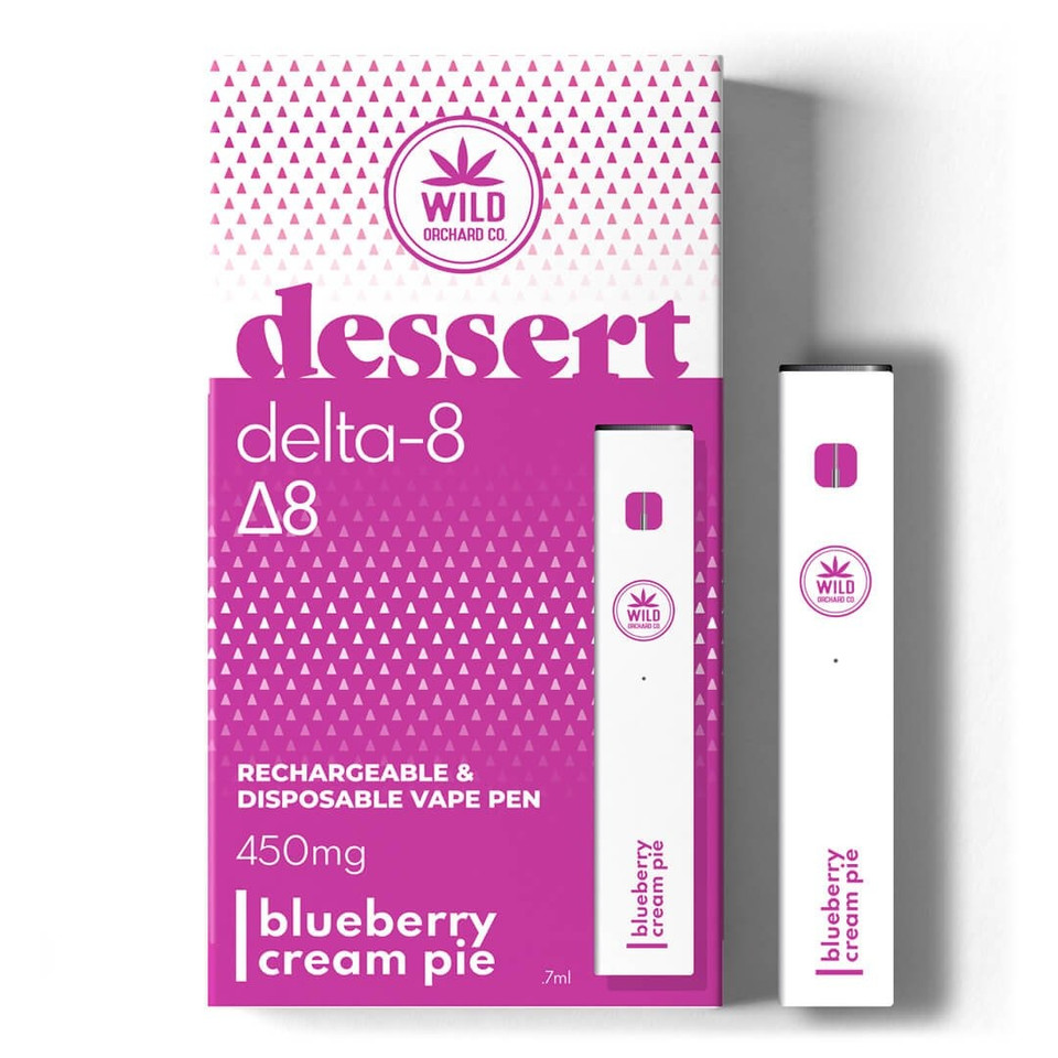 Wild Orchard Delta 8 THC Disposable Vape Pen - The Calm Leaf