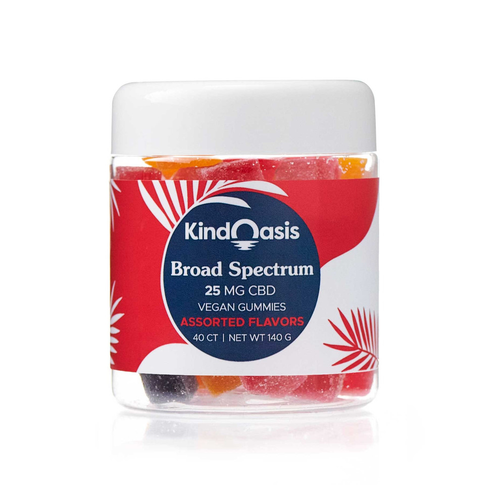 Life Support Labs Broad Spectrum CBD Male Performance Gummies - Calm Leaf