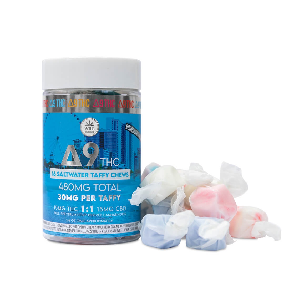 Wild Orchard Delta 9 THC Saltwater Taffy - The Calm Leaf