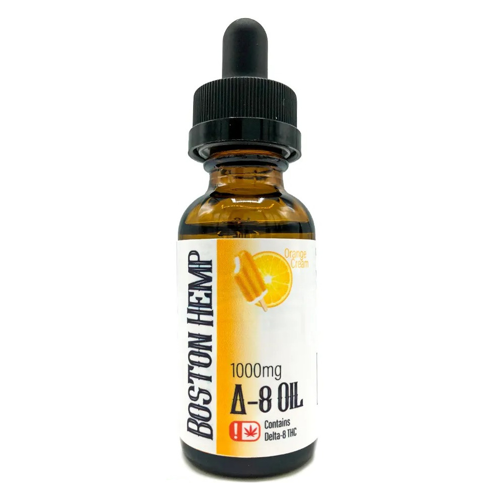 Boston Hemp Delta 8 THC Orange Creamsicle Flavored Tincture - The Calm Leaf