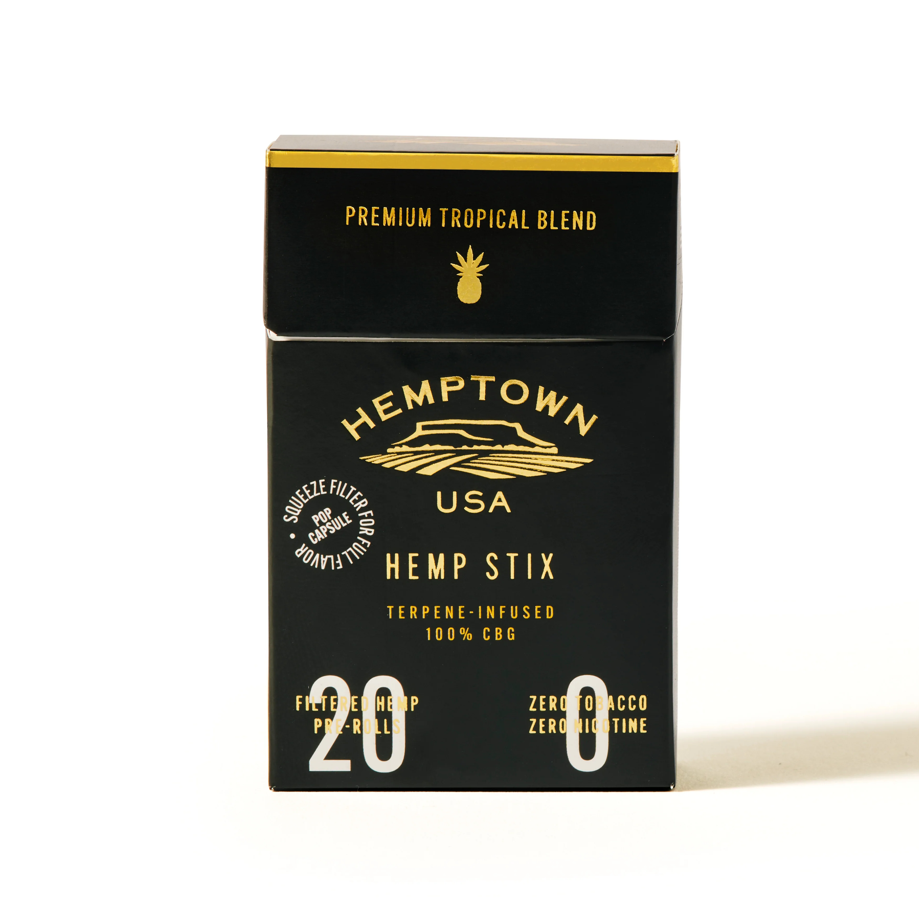 Hemptown USA Premium Tropical Blend CBG Hemp Stix - The Calm Leaf