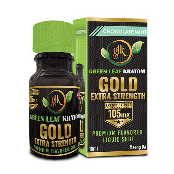 Green Leaf Kratom Gold Series Shot - The Calm Leaf