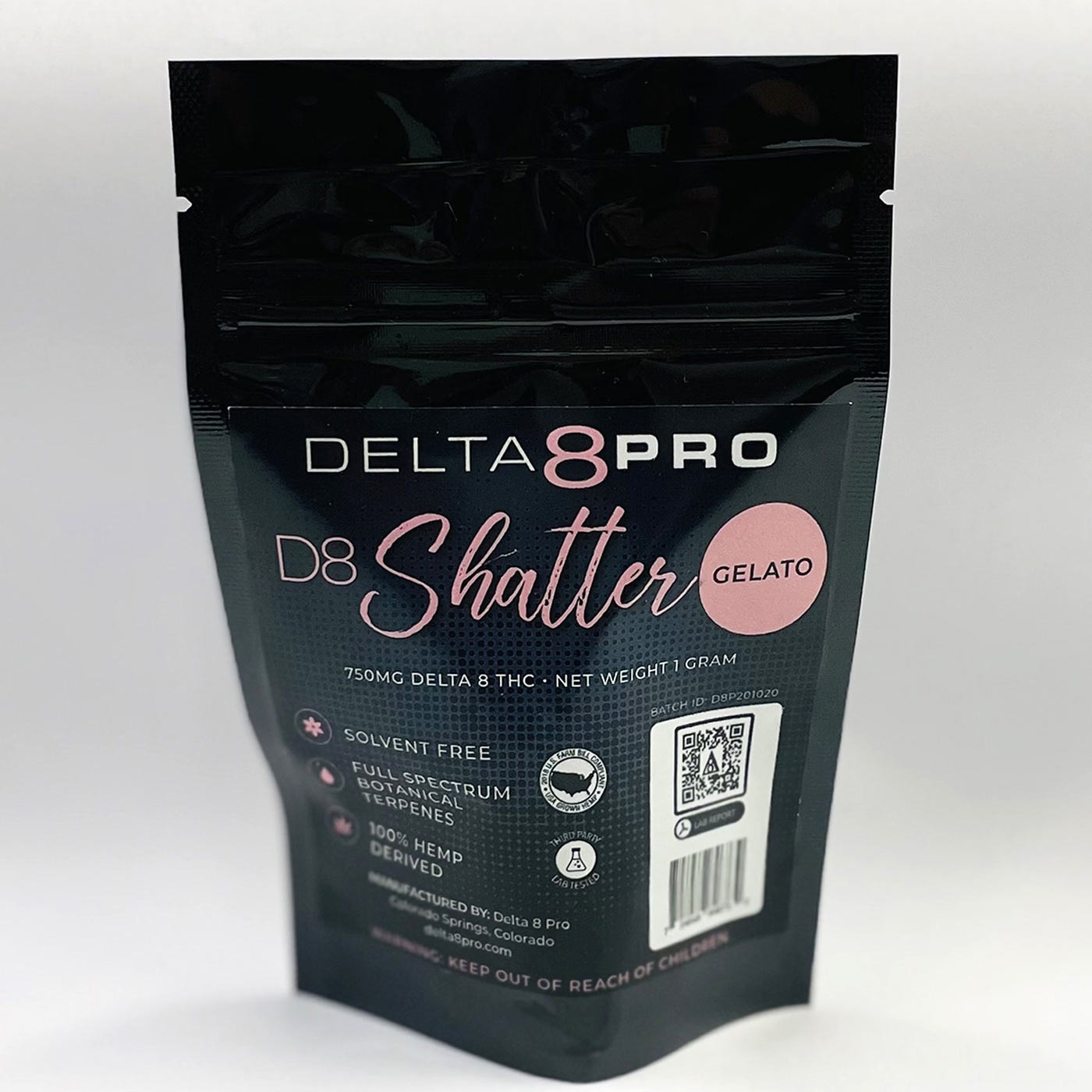 Delta 8 Pro Delta 8 THC Shatter - The Calm Leaf