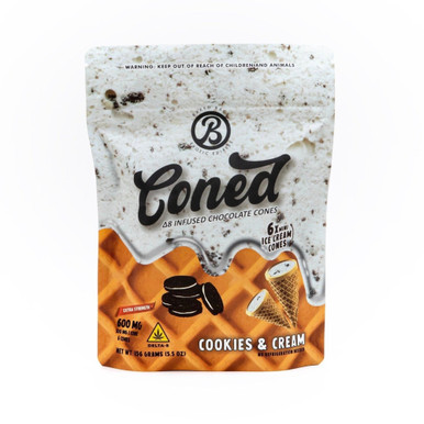 Baked Bags Delta 8 THC Chocolate Cones - The Calm Leaf