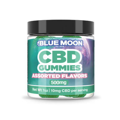 Blue Moon Hemp CBD Gummies - Calm Leaf