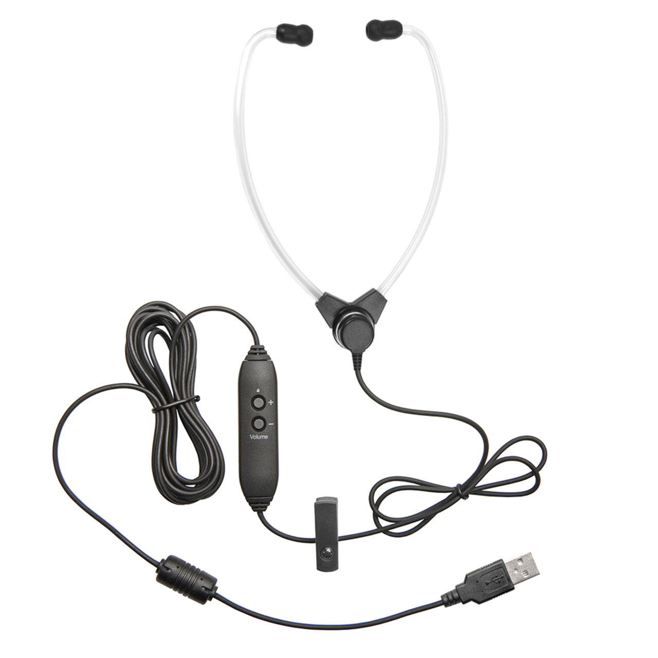 USB Stethoscope Transcription Headsets -TVPS