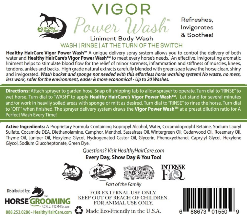 Healthy HairCare Vigor Power Wash - 32 oz - Equus Now!