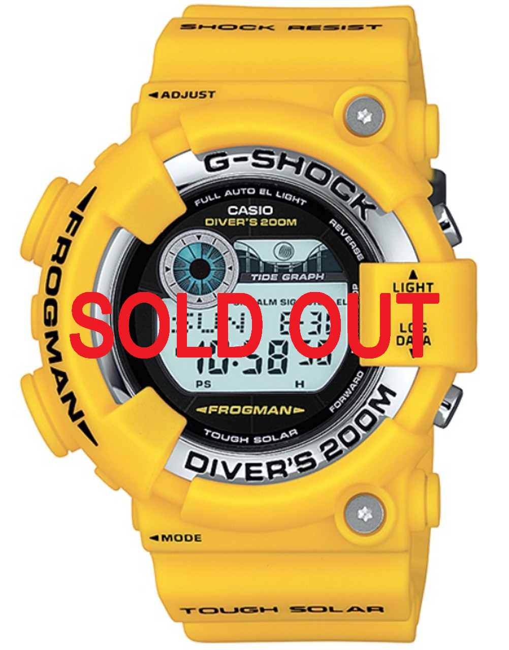 Casio G-Shock Frogman GF-8250-9JF Yellow - Shopping In Japan Net