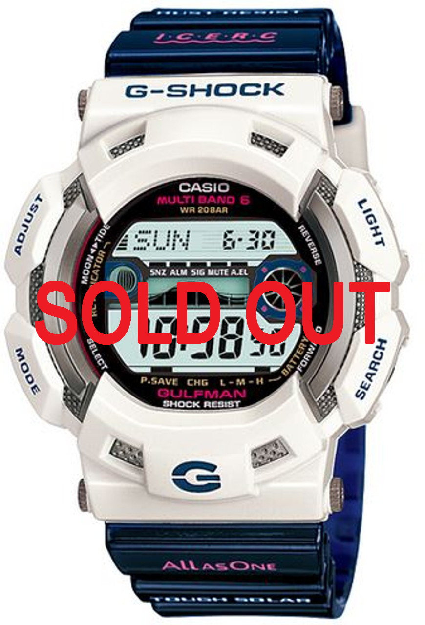 G-Shock Gulfman ICERC Dolphin Whale GW-9110K-7JR - Shopping In Japan Net