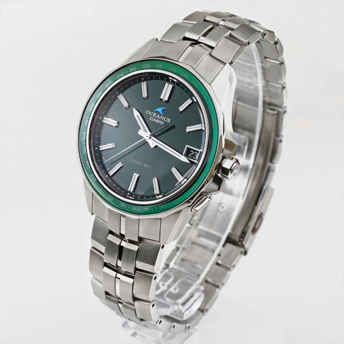 Casio Oceanus Manta OCW-S400-3AJF (Green Dial) - Shopping In Japan NET
