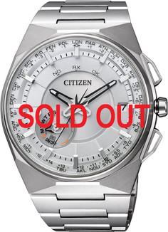 Citizen F100 Satellite Wave GPS CC2001-57A White Dial