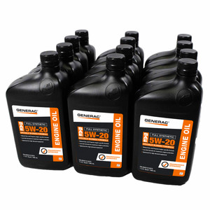 Generac Oil-5W-20 Full Syn Eng (Case /12 Qts) A0001412864 - Gensys ...