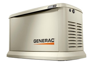 Generac 26/22.5kW Guardian Air-Cooled Generator, Aluminum Enclosure 7290