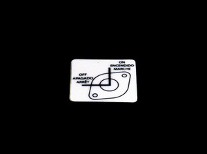 Generac Decal Fuel Shutoff E/S/F 0H9112 - Gensys Parts DIY