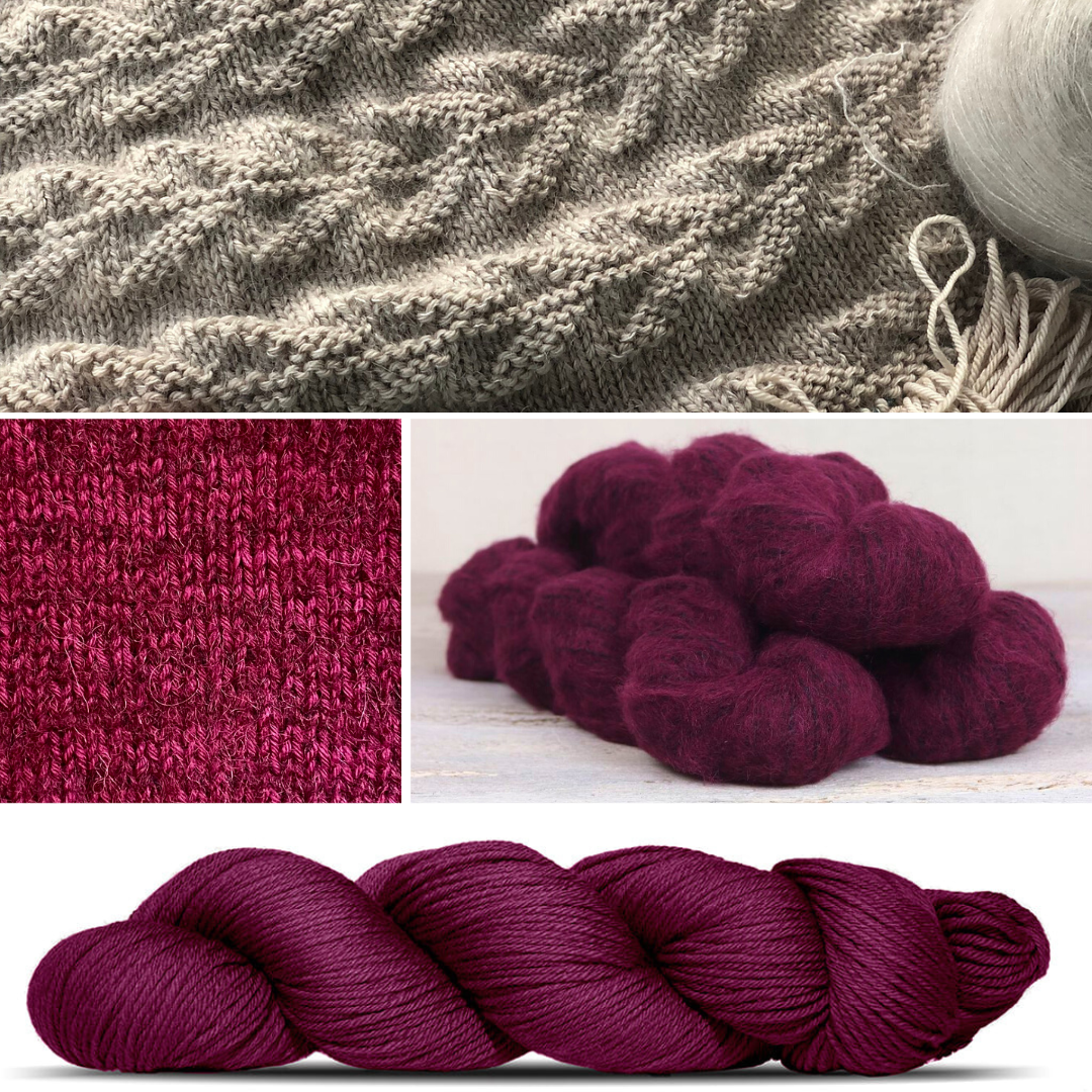 How did we choose the yarn for "Seafield" from JSTDesigns? - Yarn Culture
