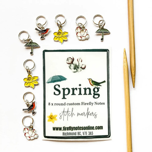 Stitch Markers - Spring - Yarn Culture