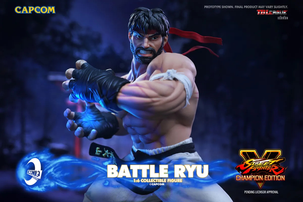 Iconiq Studios Street Fighter Battle Ryu