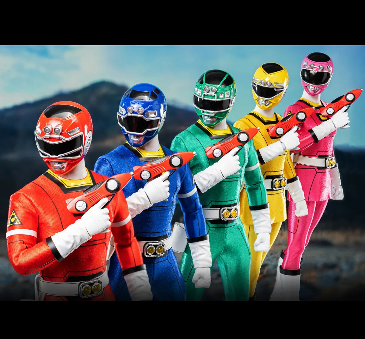 Threezero Power Rangers Turbo FigZero Pack