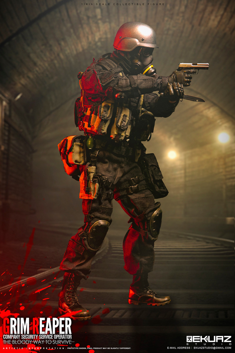 EKUAZ STUDIO GRIM REAPER 1/6 SCALE ACTION FIGURE EKS05 - Hobby Galaxy
