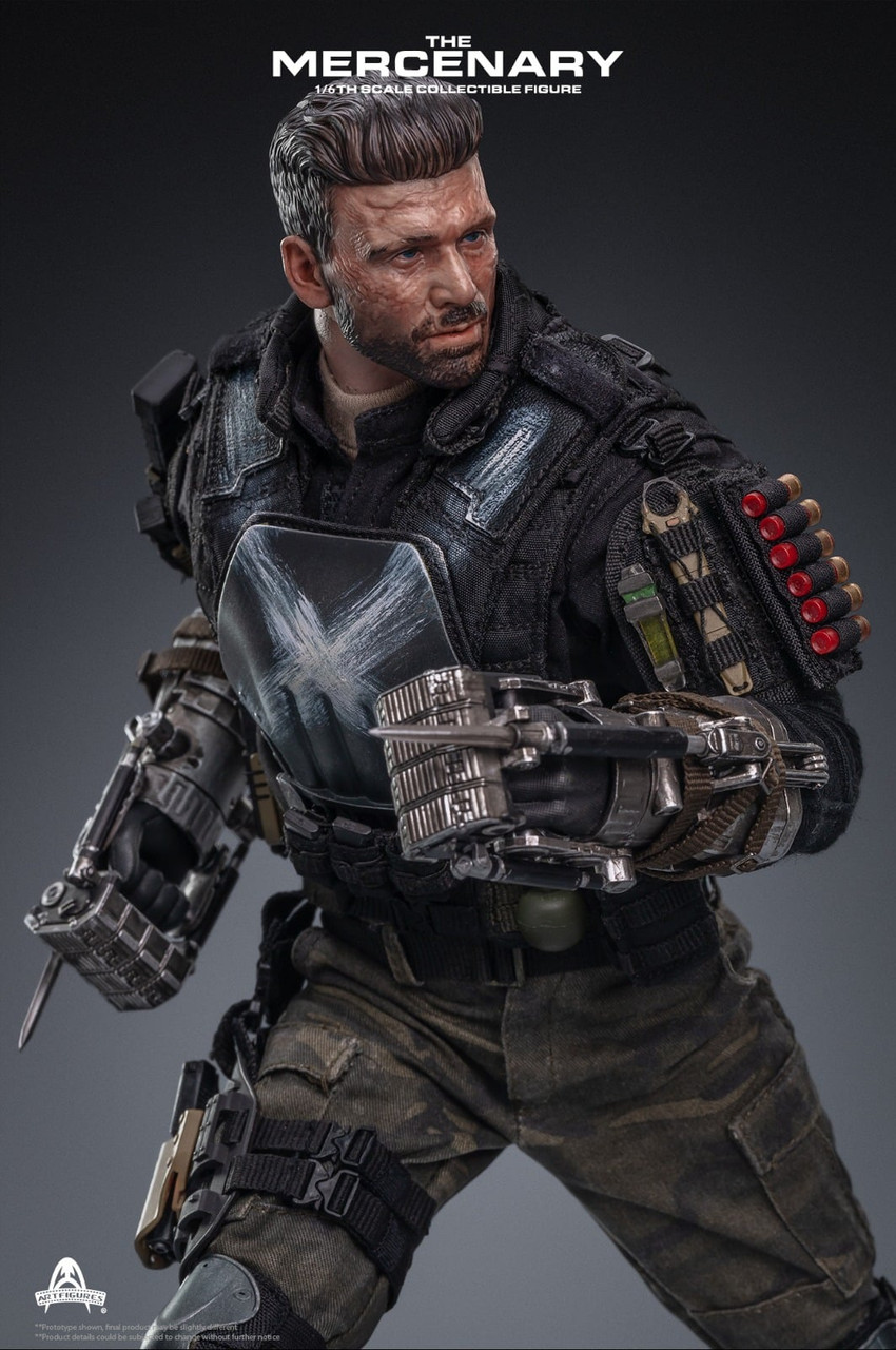 ART FIGURES THE MERCENARY 1/6 SCALE ACTION FIGURE AF-026 - Hobby Galaxy
