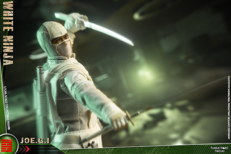 TWTOYS WHITE NINJA 1/12 SCALE ACTION FIGURE TW 2141 - Hobby Galaxy