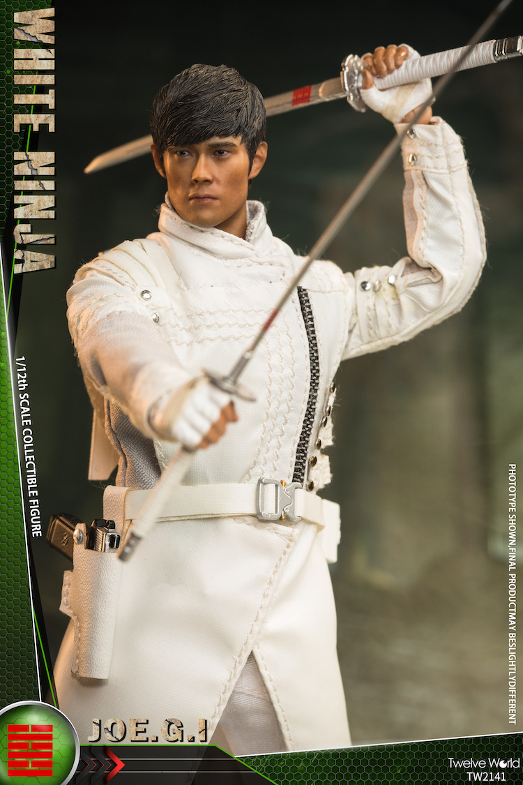 TWTOYS WHITE NINJA 1/12 SCALE ACTION FIGURE TW 2141 - Hobby Galaxy