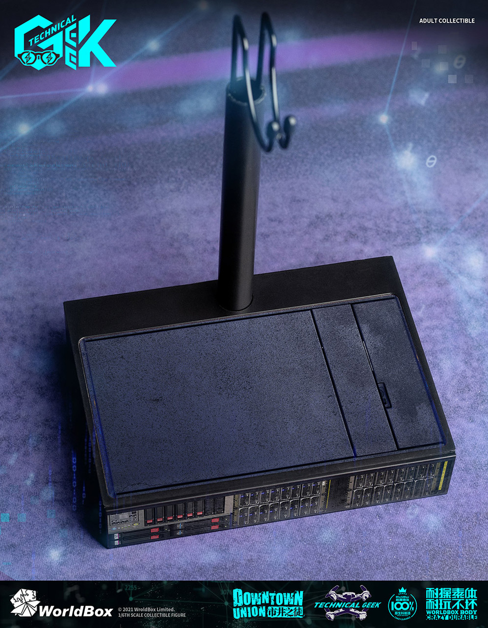 WORLDBOX TECHNICAL GEEK 1/6 SCALE ACTION FIGURE AT035 - Hobby Galaxy