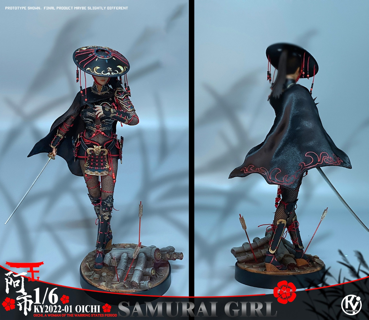 KYStudio Japanese Female Warrior Oichi KY2022-01