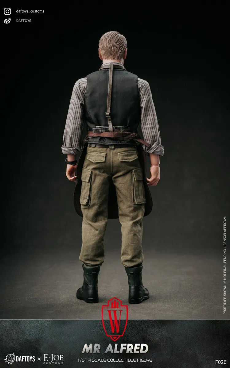 DAFTOYS Mr. Alfred 1/6 Scale Action Figure F026