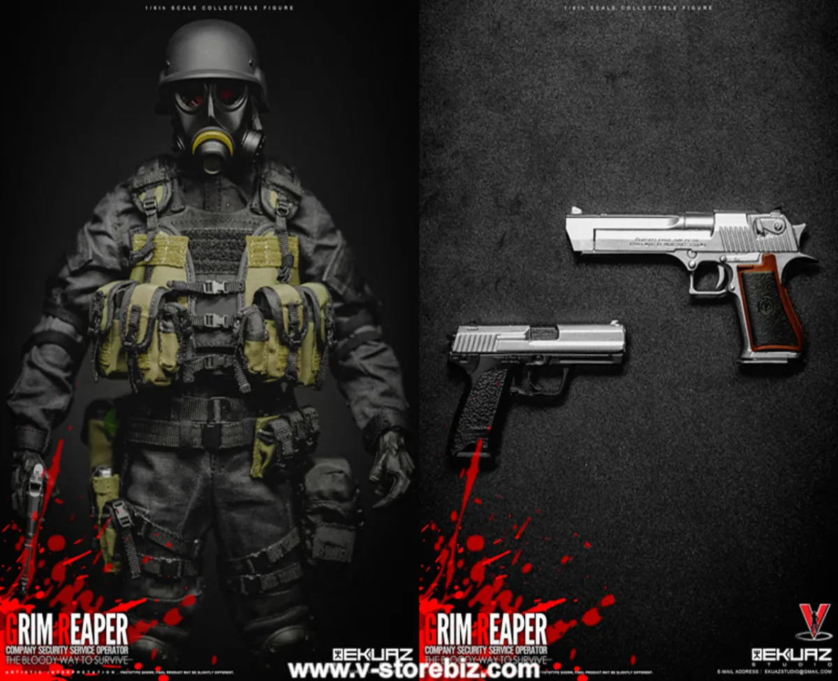 EKUAZ Studio Grim Reaper 1/6 Scale Action Figure EKS05