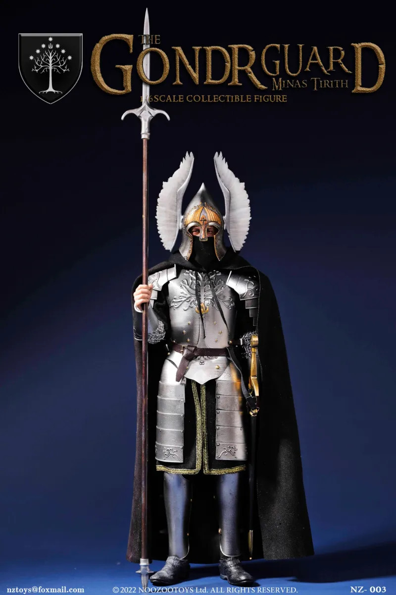 NooZooToys Die-cast Gondr Guard Holy Tree Guard NZ-003