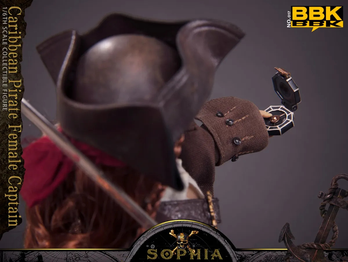 BBK Caribbean Pirate Female Captain Sophia BBK017