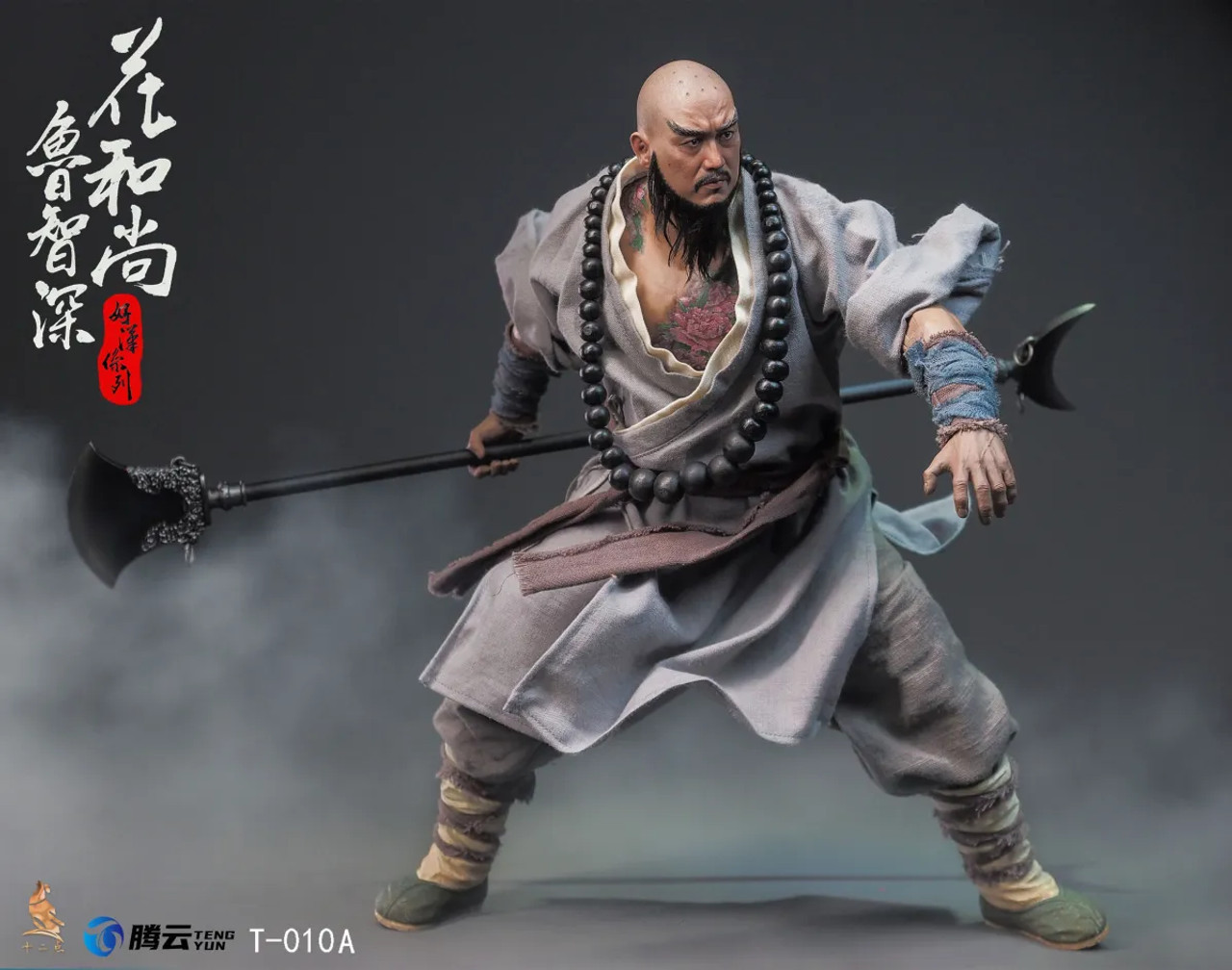 Twelve O'clock Water Margin Flowery Monk Lu Zhishen T-010A