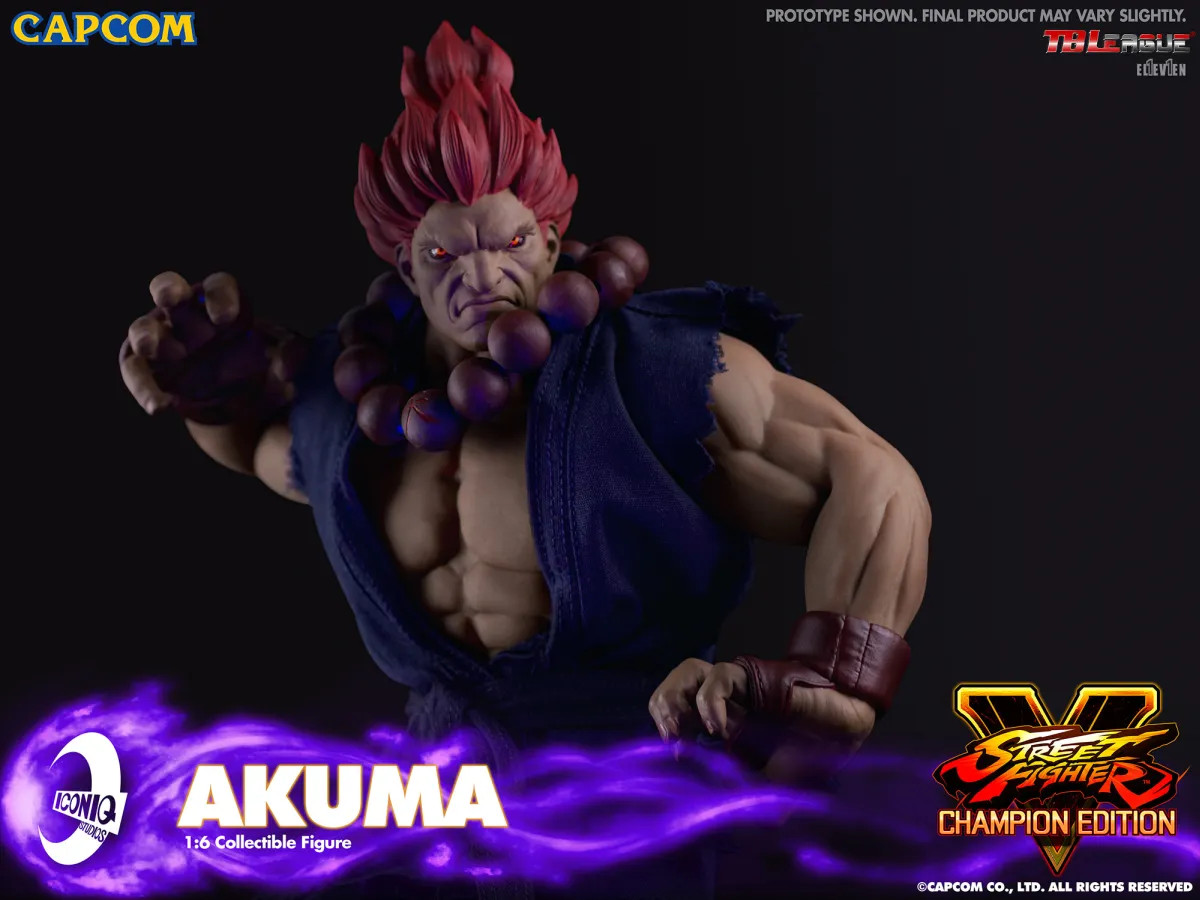 Iconiq Studios Street Fighter V Akuma