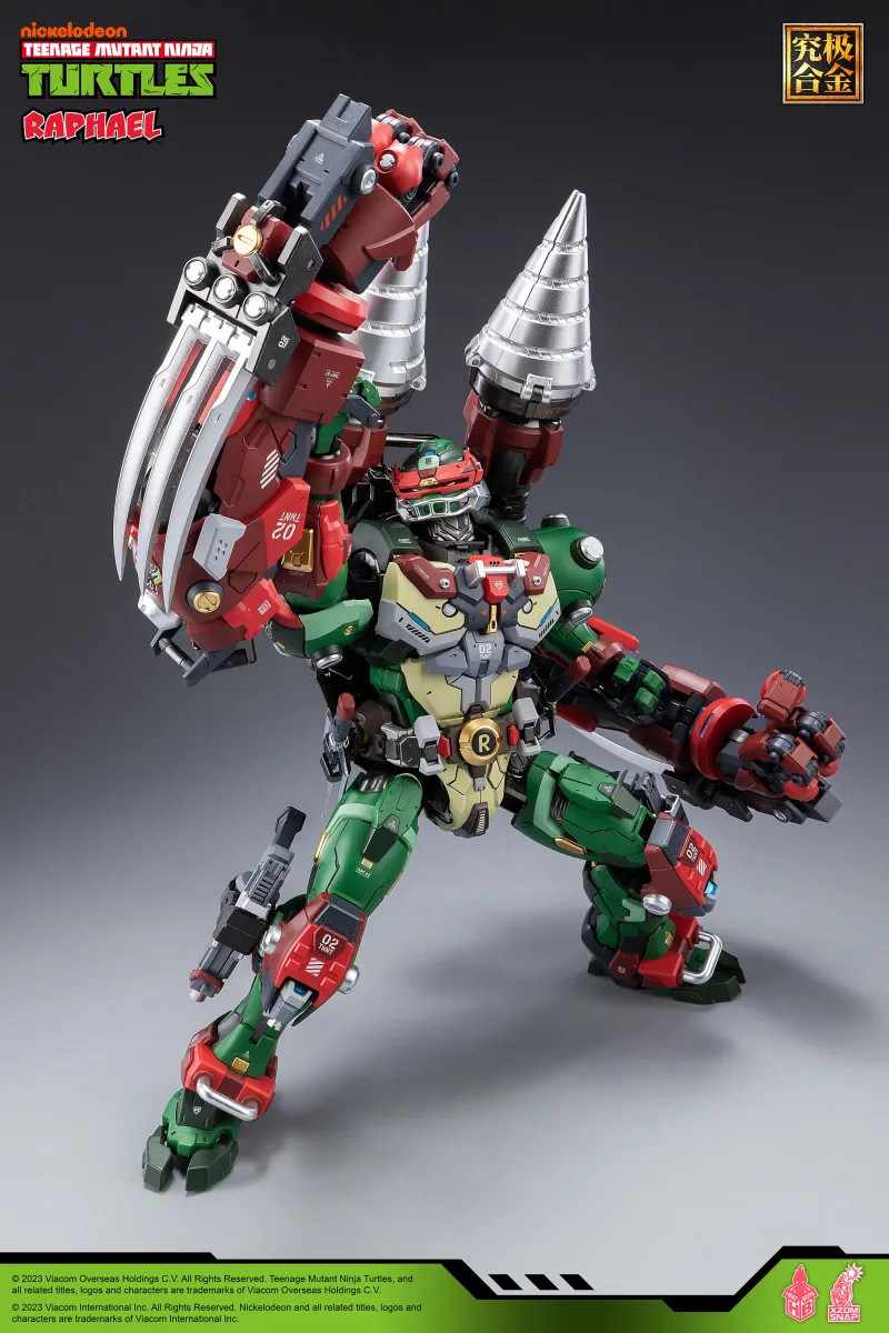 HeatBoys TMNT Raphael Alloy Mecha Figure HB0013