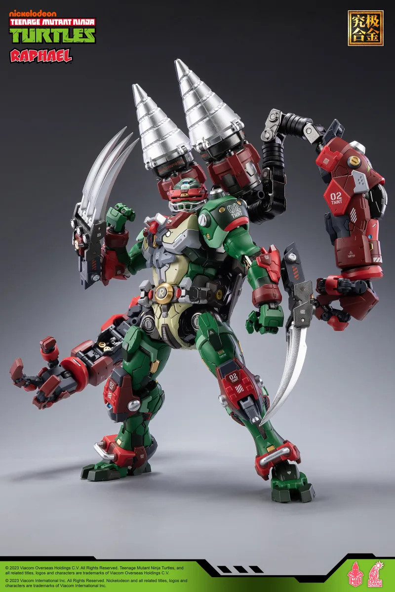 HeatBoys TMNT Raphael Alloy Mecha Figure HB0013