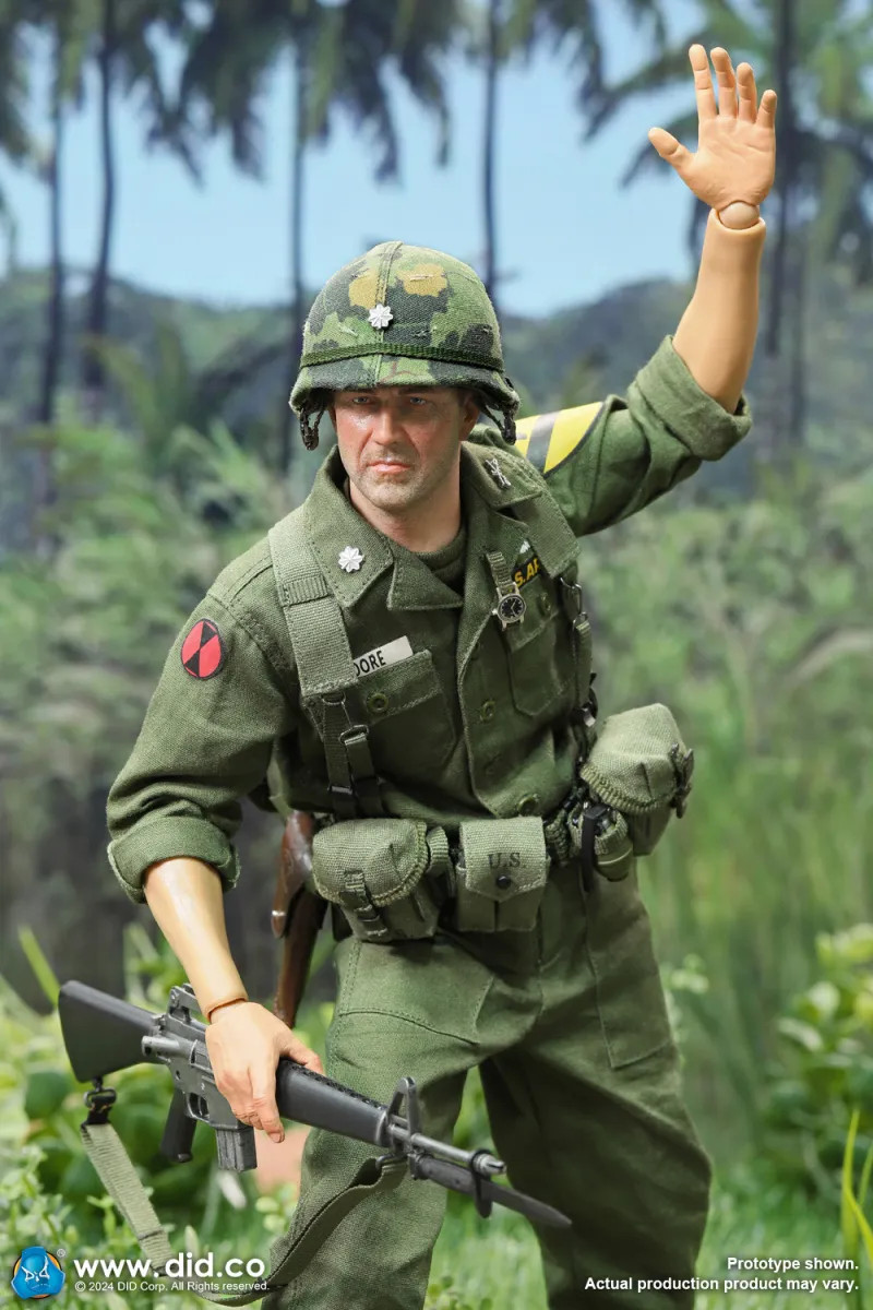 DID Vietnam War U.S. Army Lt. Col. Moore V80174
