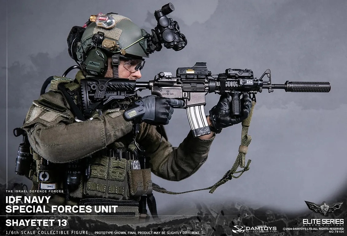 DAMTOYS IDF Navy Special Forces Unit Shayetet 13 78104