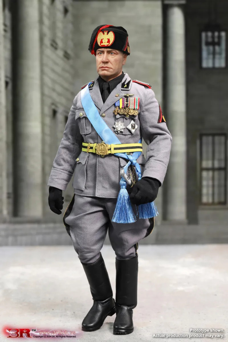 3R WWII Duce of PNF Benito Mussolini GM653
