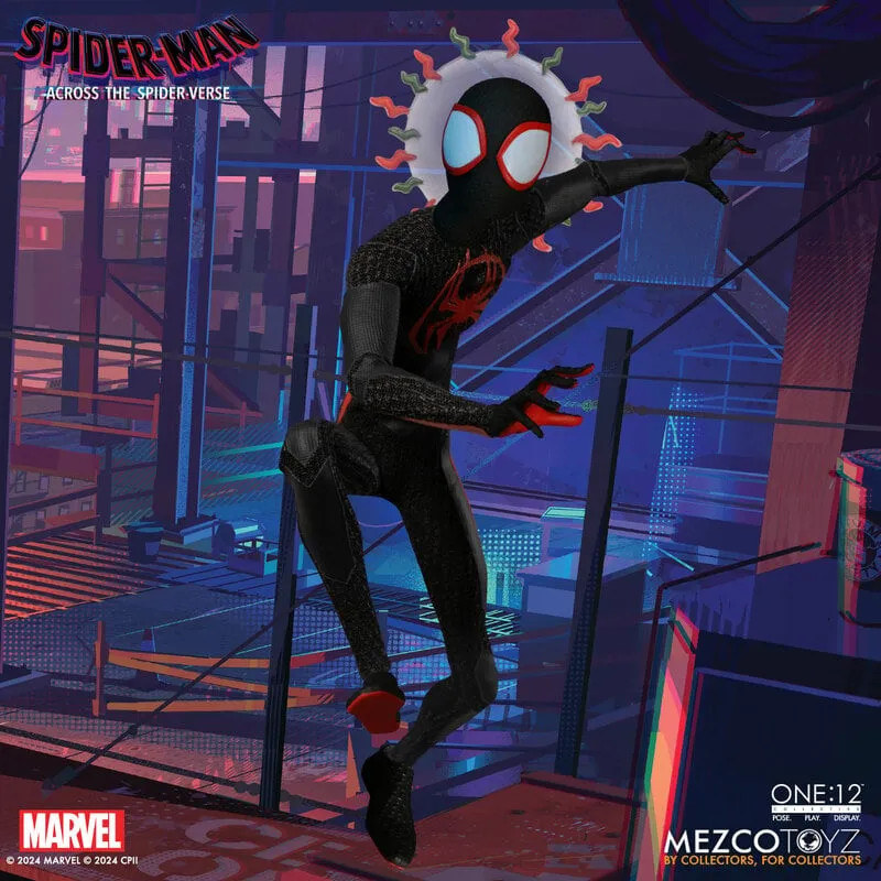 Mezco ONE:12 Spider-Man ATSV Miles Morales
