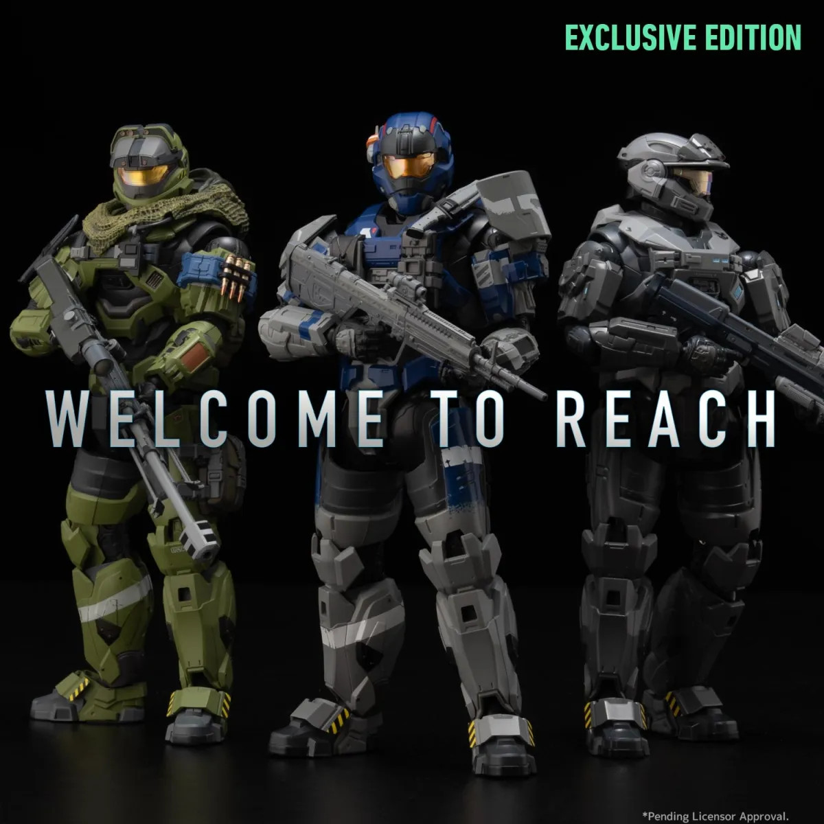 1000 Toys RE:EDIT Halo Reach Jun-A266 Noble Three PX